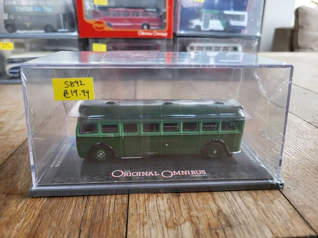 CORGI OMNIBUS OM41001, AEC 4Q4 Single Deck Bus, 1934 Wartime , 1:76 ...