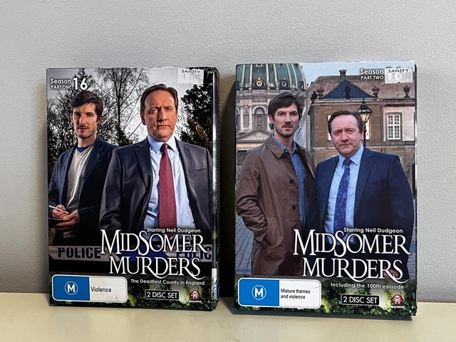 MIDSOMER MURDERS COMPLETE Season Series 16 DVD Boxset | Region 4 VGC $20.00 - PicClick AU