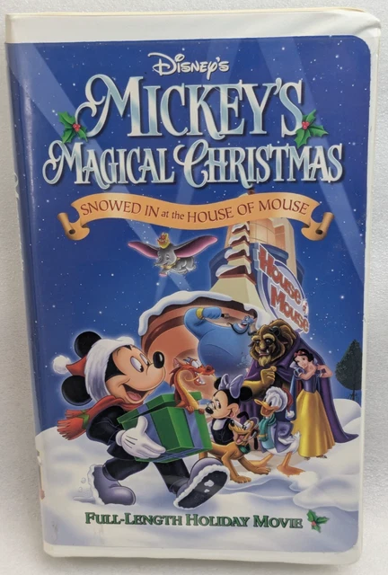 MICKEYS MAGICAL CHRISTMAS: Snowed In at the House of Mouse (VHS, 2001 ...