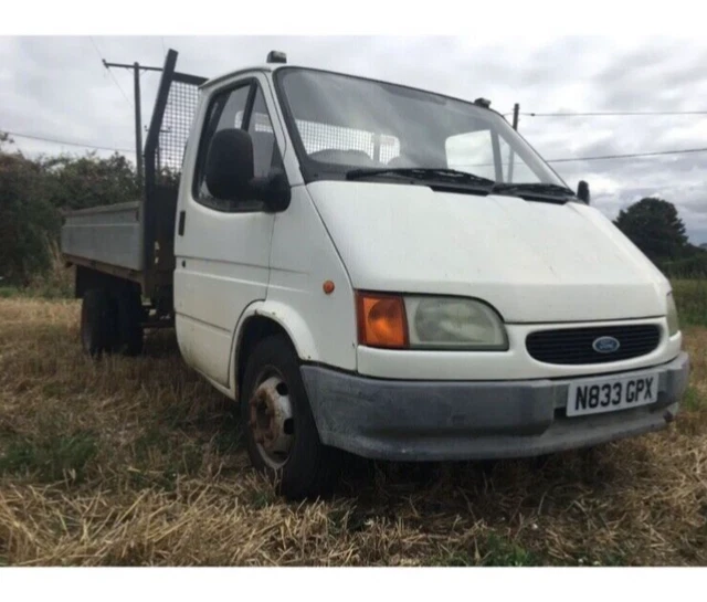 FORD TRANSIT TIPPER twin wheel smiley front banana engine classic ...