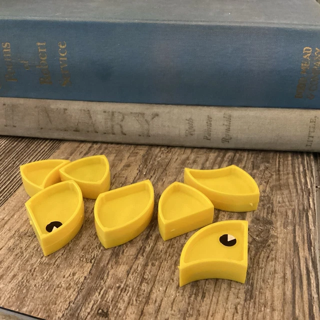 VINTAGE MB PAC Man Puzzles Game 1980 Milton Bradley Replacement Pieces ...