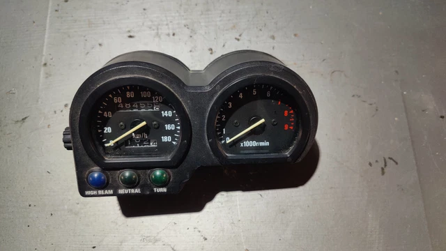 SUZUKI DR 650 RU SP44B Tacho Tachometer Cockpit Warnleuchten 48455km ...