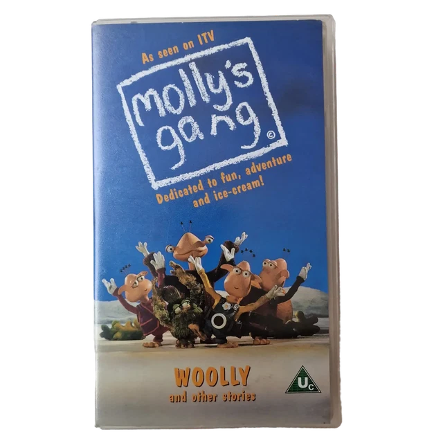 VHS MOVIE MOLLYS Gang Animation Video Cassette Scarlett Strallen ...