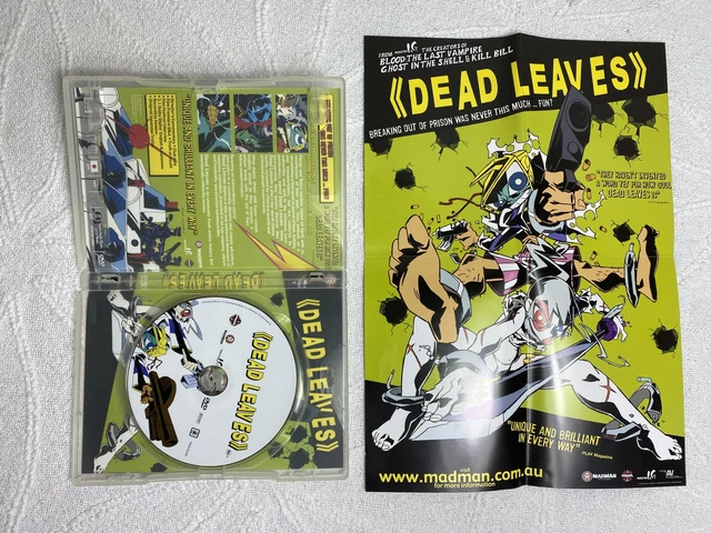DEAD LEAVES ANIME DVD With Poster Region 4 $25.00 - PicClick AU