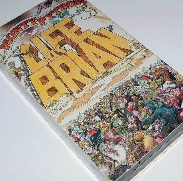 1979 MONTY PYTHON'S Life of Brian movie VHS tape, 1990 Paramount ...