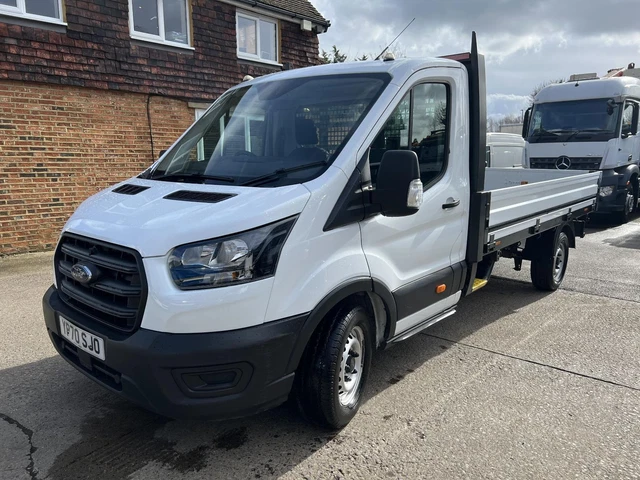 2020 FORD TRANSIT 350 EcoBlue Leader Drop Side Truck £10,395.00 ...