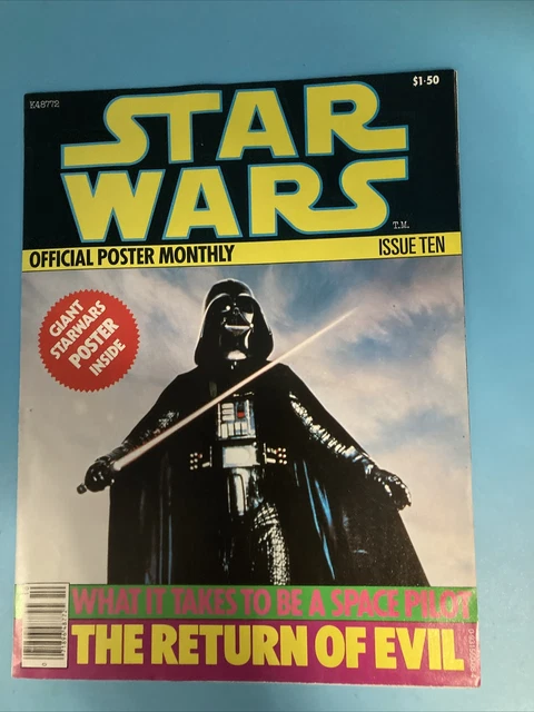 STAR WARS OFFICIAL Poster Monthly Issue Ten Magazine $15.00 - PicClick