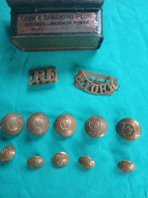 GEORGE V ROYAL Engineers buttons and regalia £7.50 - PicClick UK