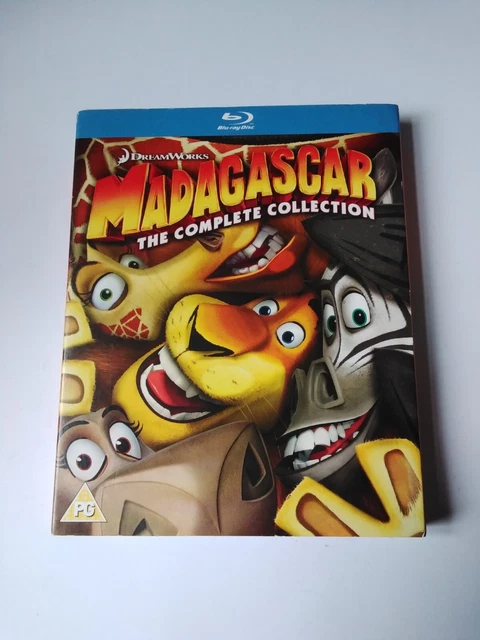 THE MADAGASCAR - Complete Collection (Box Set) (Blu-ray, 2018) NEW ...