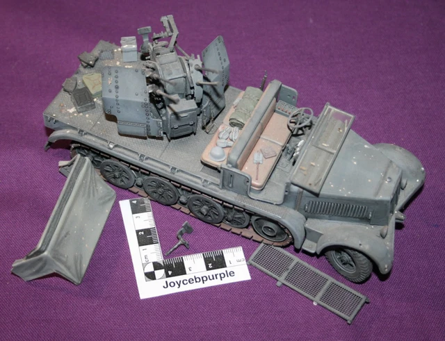 TAMIYA SD.KFZ 7/1 20mm Flakvierling 38 1:35 scale model parts, spares ...