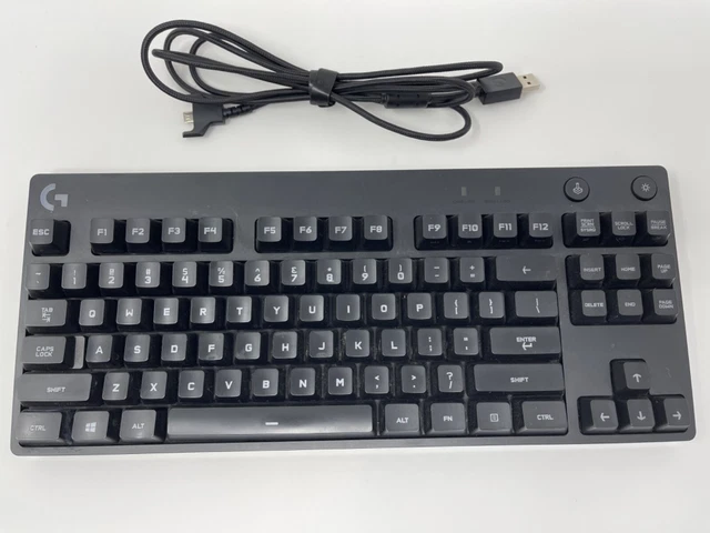 LOGITECH G PRO Tenkeyless Mechanical RGB Backlit Gaming Keyboard 820 ...