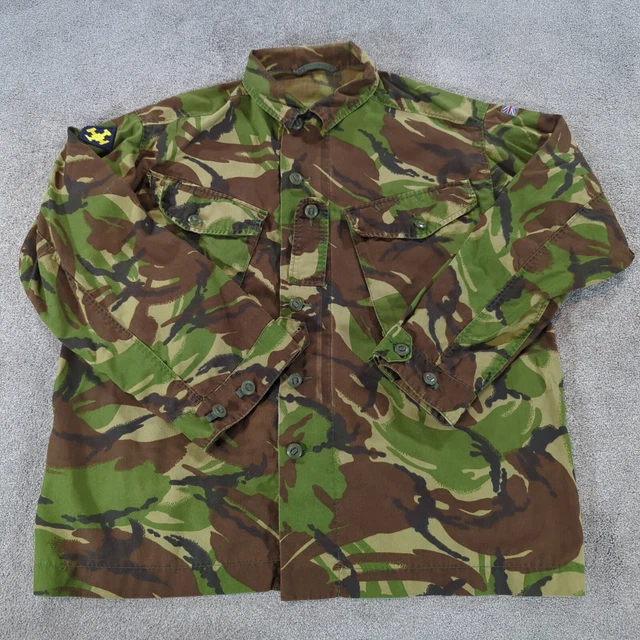 BRITISH ARMY JACKET Combat Woodland DPM Camouflage Military Regiment ...