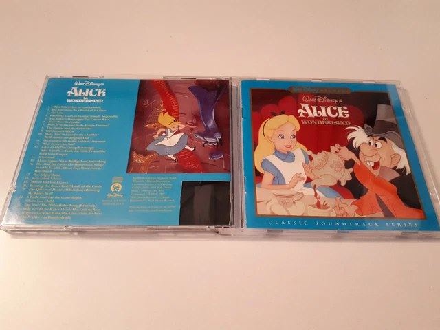 WALT DISNEY'S ALICE In Wonderland: Classic Soundtrack Series CD $19.99 ...