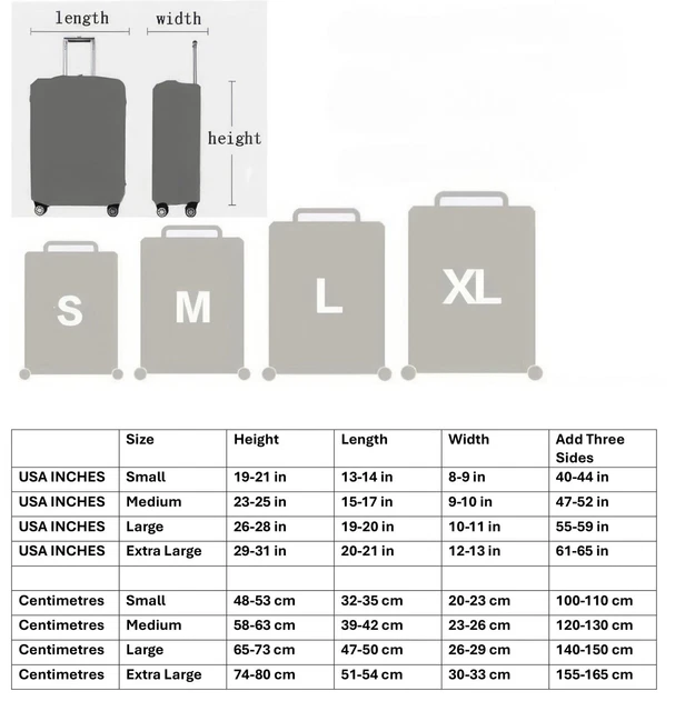 AUSTRALIA HEART FLAG Green Baggage Cover $24.86 - PicClick AU