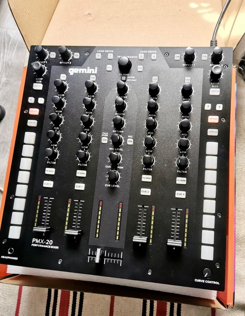GEMINI PMX-20 DIGITAL 4-Channel DJ Mixer B STOCK FULLY BOXED. £335.00 ...