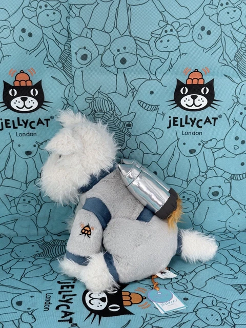 JELLYCAT MUNRO SCOTTIE Dog Space Outfit Plush Toy Dolls Christmas ...