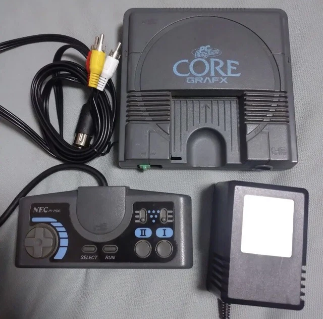 NEC PC ENGINE Core Grafx I Console + Controller Set Fully Working ...