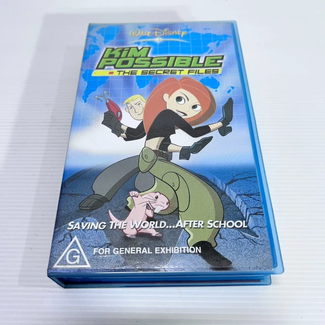 KIM POSSIBLE: THE Secret Files VHS 2003 Buena Vista / Walt Disney ...