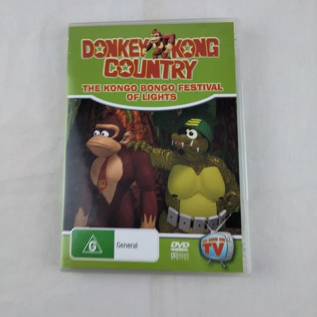DONKEY KONG COUNTRY - The Kongo Bongo Festival Of Lights PAL DVD All ...