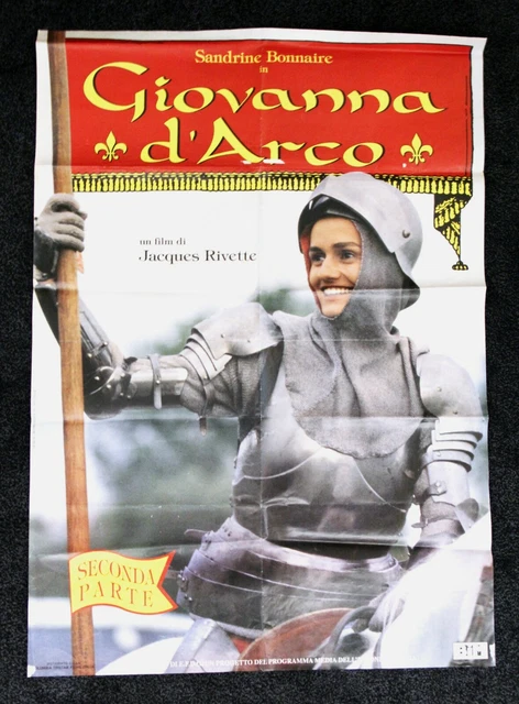 GIOVANNA D'ARCO 1994 Jacques Rivette Manifesto Film Manifesto ...