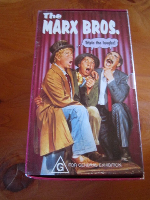 VHS THE MARX Bros. 3 Vhs Box Set ** Great ***Must See *** $8.00 ...