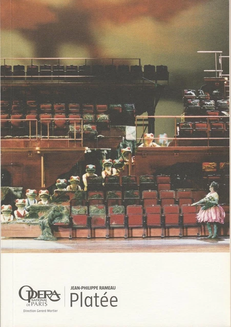 PROGRAMMHEFT JEAN-PHILIPPE RAMEAU PLATEE Opera National de Paris 2006 ...