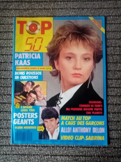 MAGAZINE 03/1988 - Top 50 n° 103 - Patricia Kaas EUR 6,90 - PicClick FR