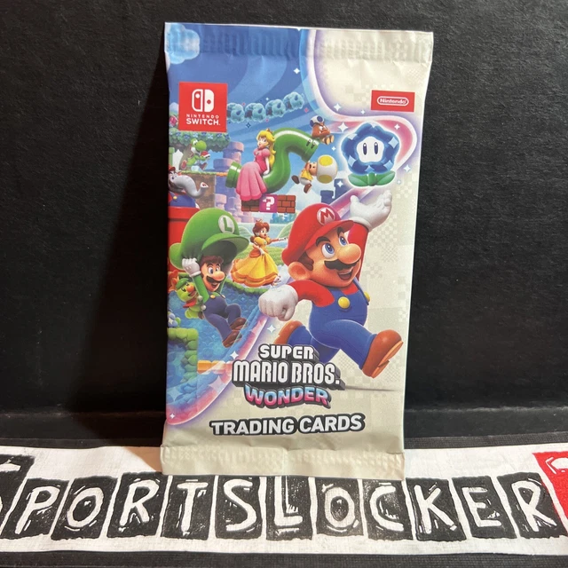 SUPER MARIO BROS. Wonder Exclusive Limited Trading Card Pack Only FAST ...