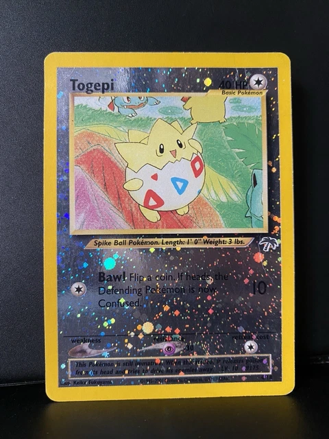 TOGEPI 4/18 SOUTHERN Islands Played Condition Pokémon Card Rare Holo ...