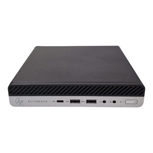 HP ELITEDESK 705 G4 Desktop Mini PC USFF AMD Ryzen 3 Pro 2200GE/4GB RAM ...