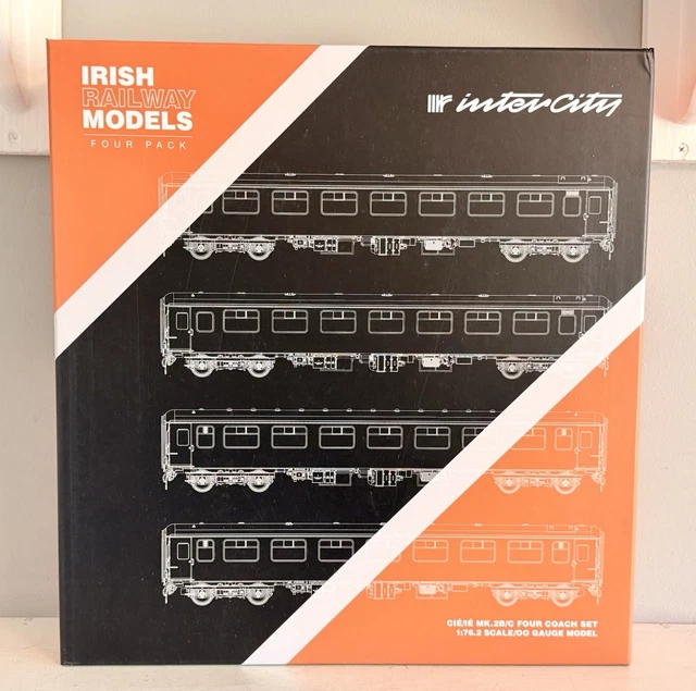 IRISH RAILWAY MODELS IRM1251D CIE/IR Mk.2b/c Passenger IR Orange 4 ...