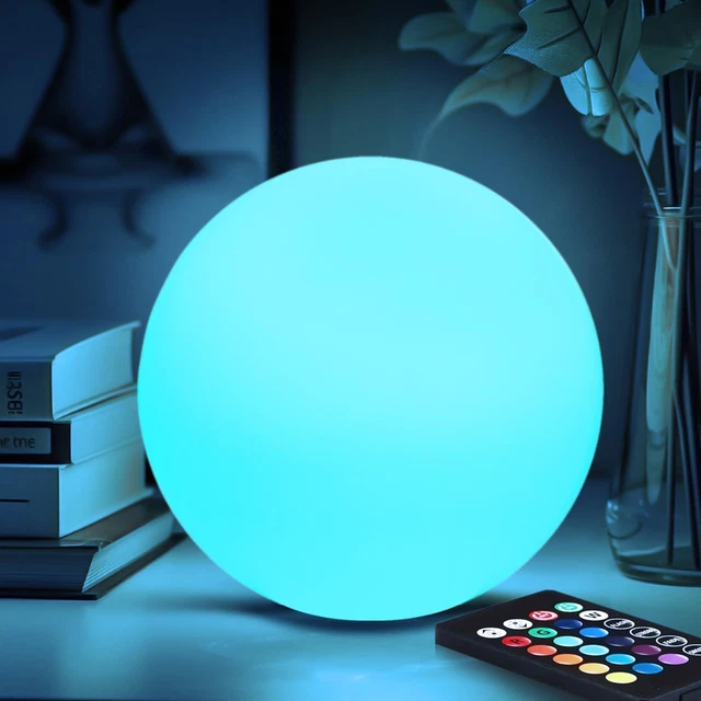 COLOUR CHANGING LED Mood Lighting Bedside Night Light Table Lamp Home ...