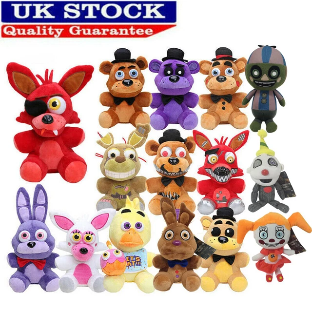 FNAF FIVE NIGHTS at Freddy's Plush Doll Plushies Toy Teddy Glamrock ...
