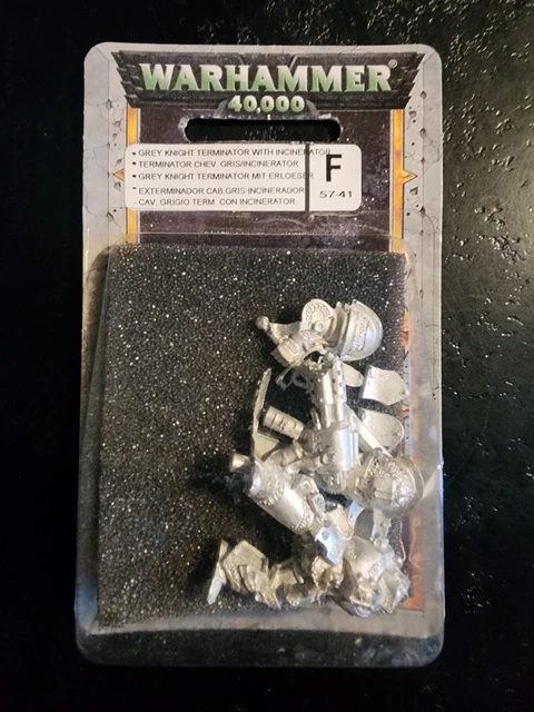 WARHAMMER 40K - Terminator with Incinerator Grey Knight – BNIB - GW EUR ...