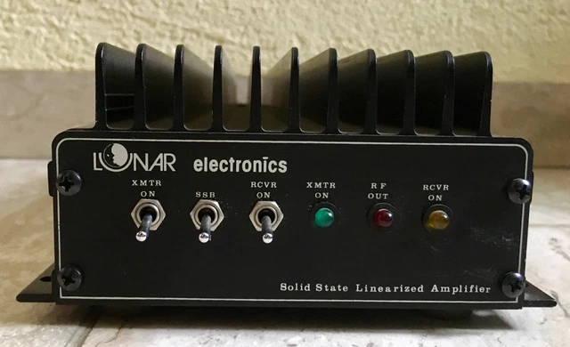 LUNAR ELECTRONICS 160 Watt 2 meter amplifier (144-148 Mhz) 2M30-160P/G ...