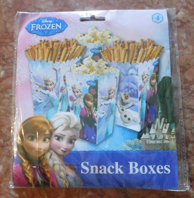 DISNEY FROZEN SNACK Boxes Featuring Characters From Movie-Party or ...