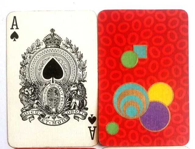 ANTIQUE PLAYING CARDS Goodall Art Deco 1920 Piquet Bezique 32 Deck 1920 ...