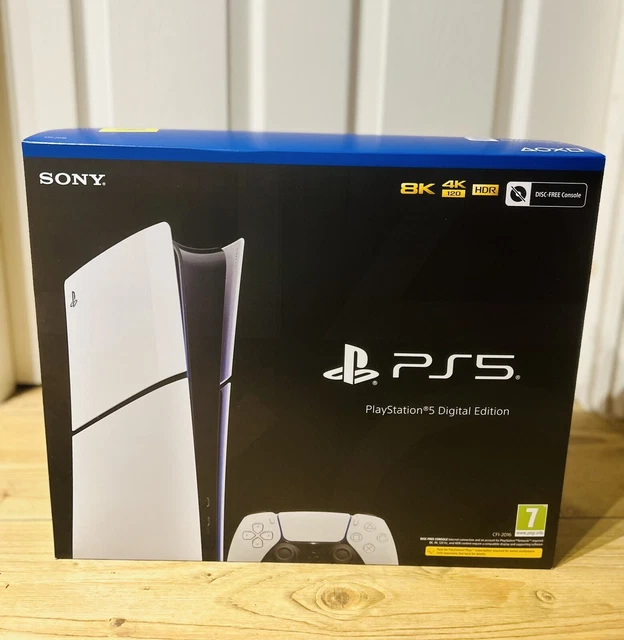 SONY PLAYSTATION 5 PS5 Digital Edition Console 1TB - Slim Edition NEXT ...