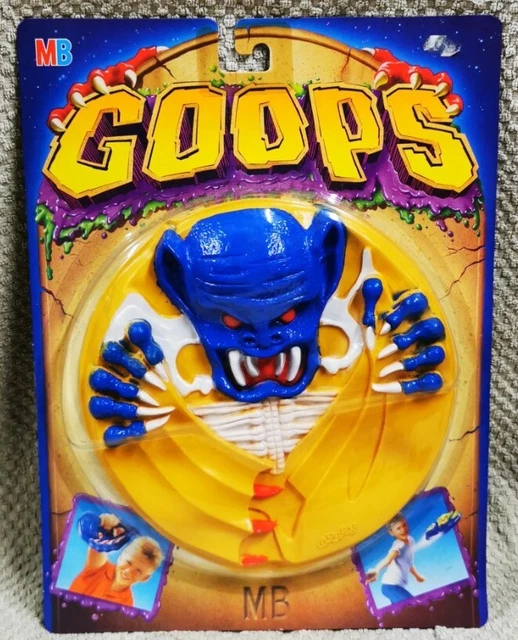 RARE GOOPS OBJET volant nase et ignoble - frisbee Vampire Bleu - MB ...