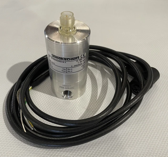 SENSOR TECHNICS PRESSURE Transmitter Sensor BTEM50200 D1A 12 to 32V £ ...