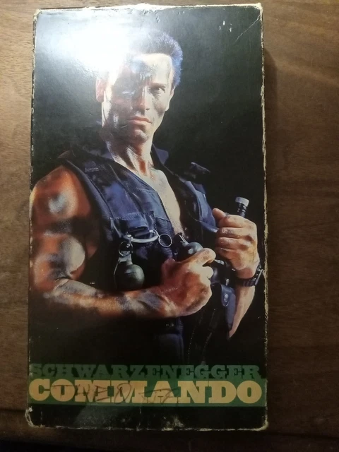 COMMANDO (VHS, 1986) Arnold Schwarzenegger, Rae Dawn Chong EUR 8,48 ...