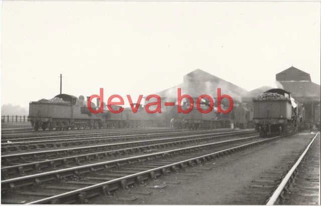 RAILWAY PHOTO LMS Chester Shed September 1935 LNWR Loco Engine MPD £3. ...
