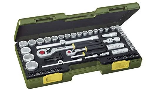 PROXXON INDUSTRIAL SUPER-SET Jeu de cls douille en pouces 1/4 (6.3 mm ...
