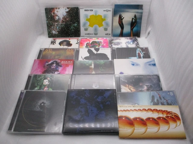 BUCK-TICK CD KAGERO Heaven Kuchiduke Sasayaki Mugen Boucle Glamorous 19CDs EUR 397,85 - PicClick FR