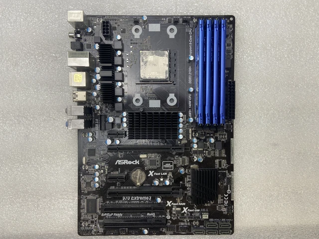 ASROCK 970 EXTREME3 ATX motherboard AMD FX-8320E 3.2GHz 16GB RAM $79.98 ...