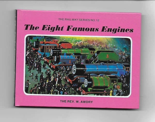 #THE EIGHT FAMOUS ENGINES Rev AWDRY Thomas Tank Engine Hardback Railway ...