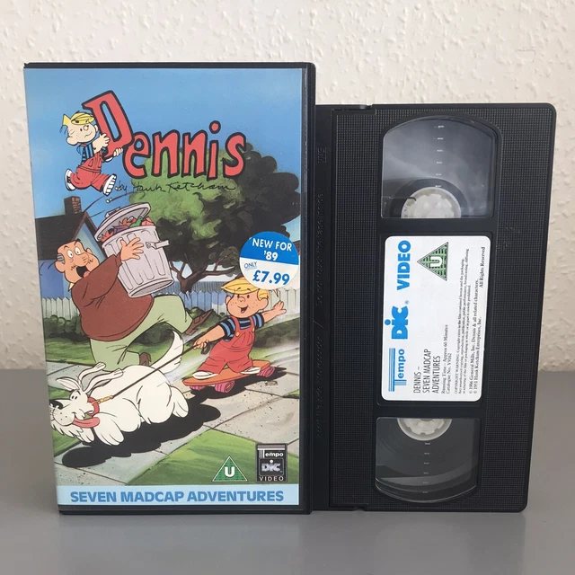 DENNIS SEVEN MADCAP Adventures - Vhs Video - Tempo Dic Childrens ...