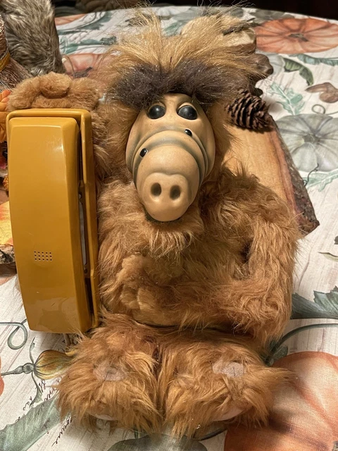 THE ALF PHONE Vintage 1988 The Alf Sitcom - Plush - Model 618S made In ...