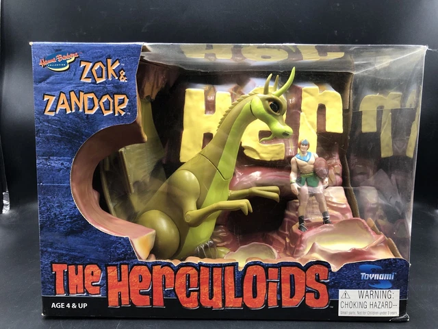 RARE HANNA BARBERA The Herculoids Figures Play Set ZOK and ZANDOR EUR ...