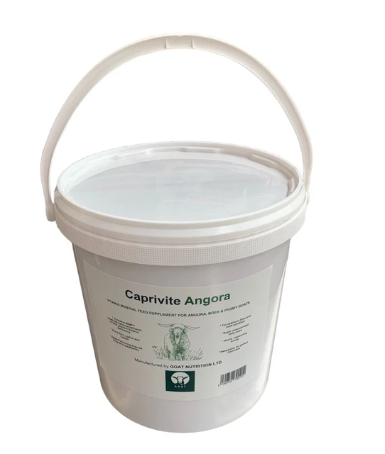 CAPRIVITE ANGORA VITAMIN/MINERAL feed supplement for Angora & Boer ...